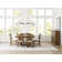 Kincaid 60" RECTANGULAR TRESTLE TABLE PKG, LATTE | Wayfair